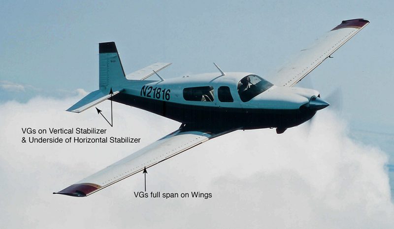 Mooney M20 Series - Micro Vortex Generators